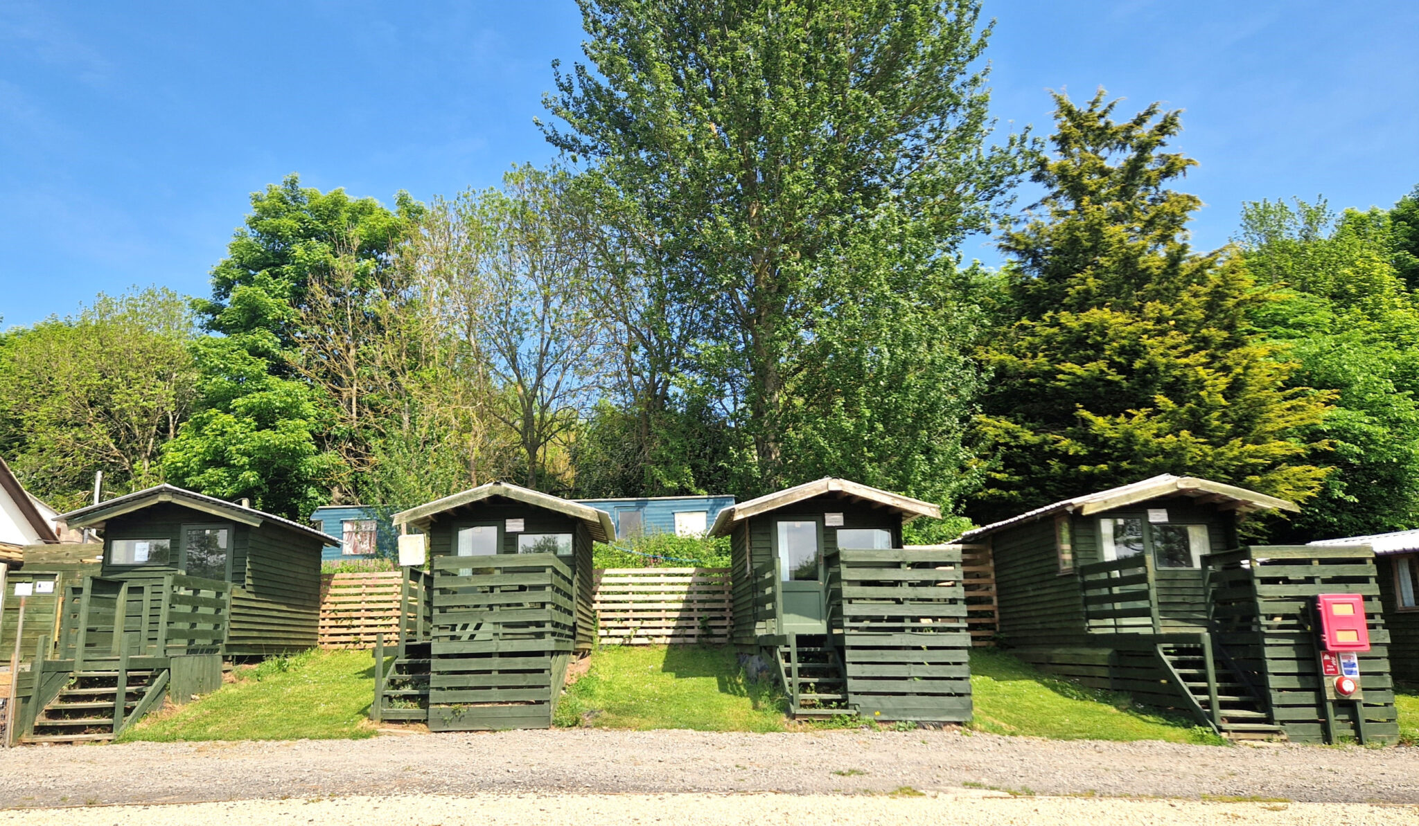Huts – Budle Bay Campsite